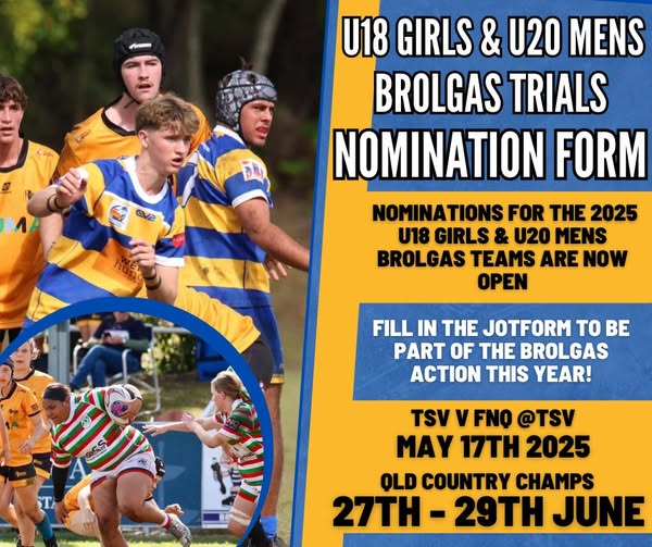 2025 Brolgas XVs – Townsville & Districts Rugby Union